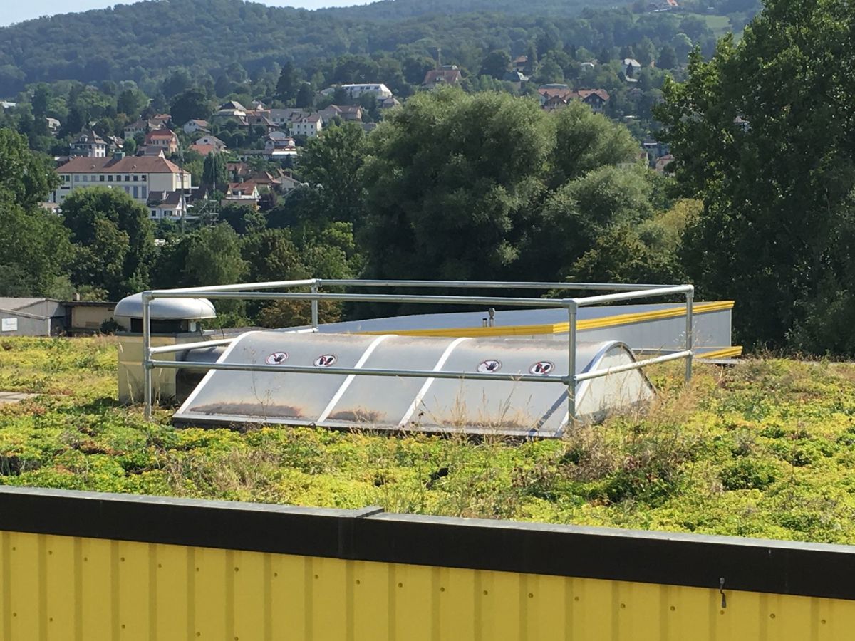 Kee Dome® Skylight Railing - Fall Protection Railing for Skylights ...