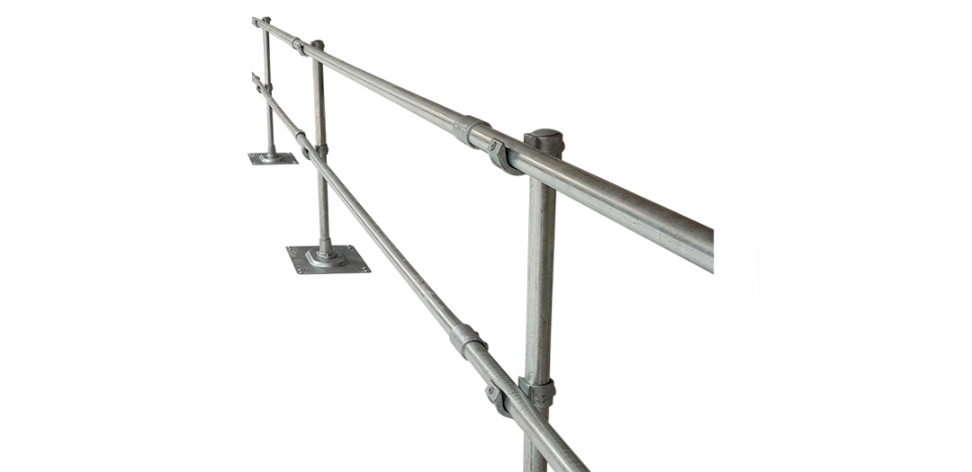 Kee Guard® Guardrail for Metal Roofs - Rooftop Guardrail - Kee Safety