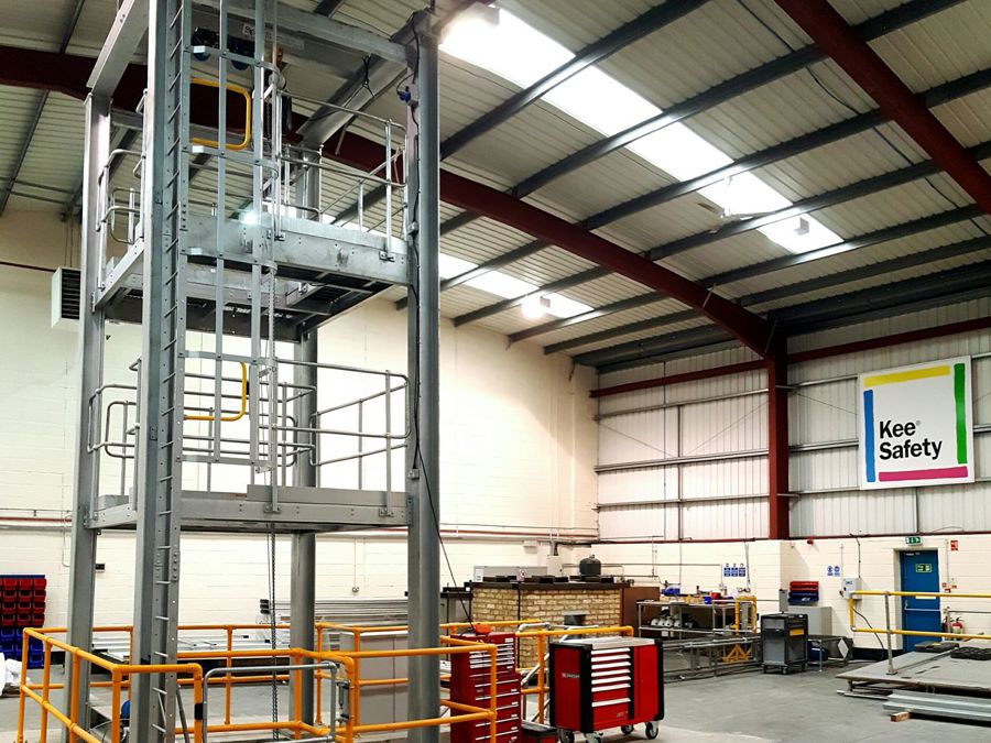 Kee Guard® Guardrail for Metal Roofs - Rooftop Guardrail - Kee Safety