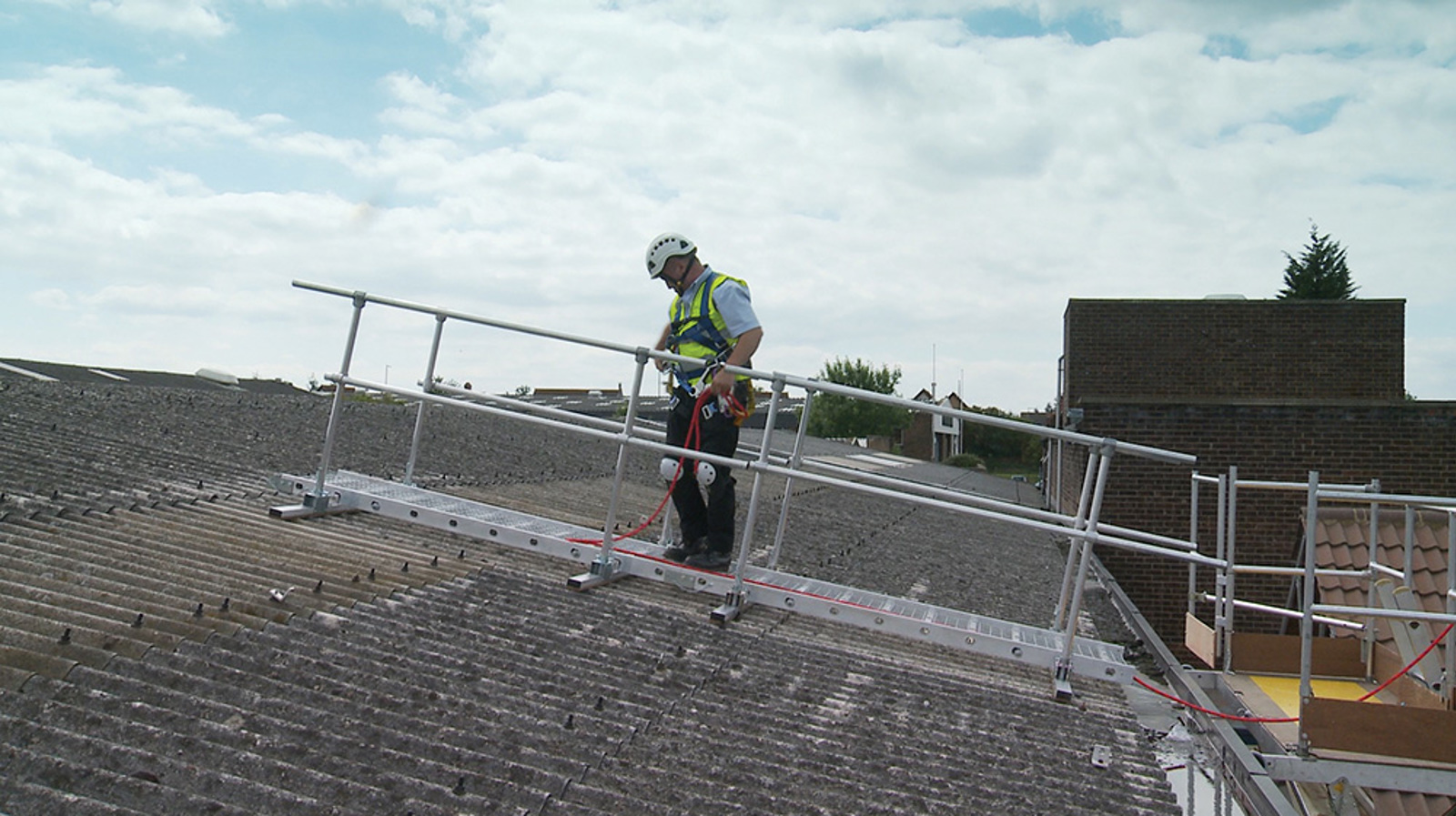 Working safely on fragile roofs - Kee Safety