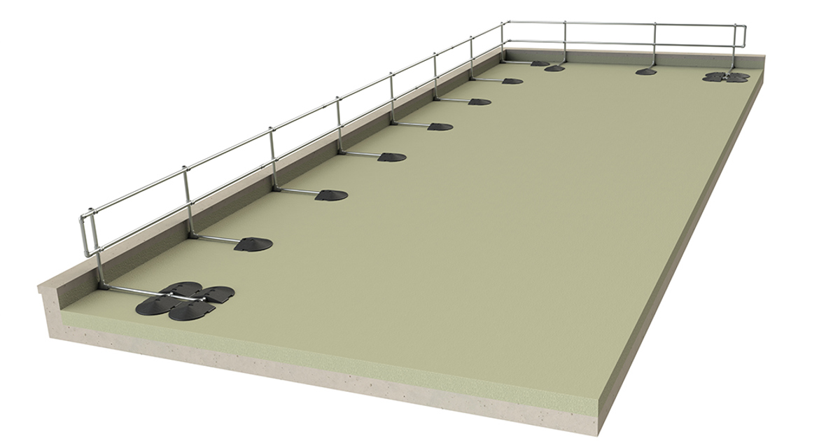 Kee Guard® Free-standing Roof Edge Protection - Kee Safety